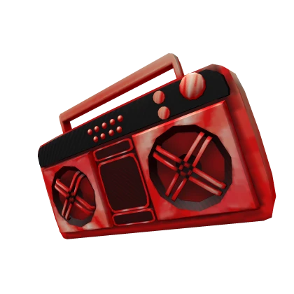 Red Boombox | Roblox Item - Rolimon's