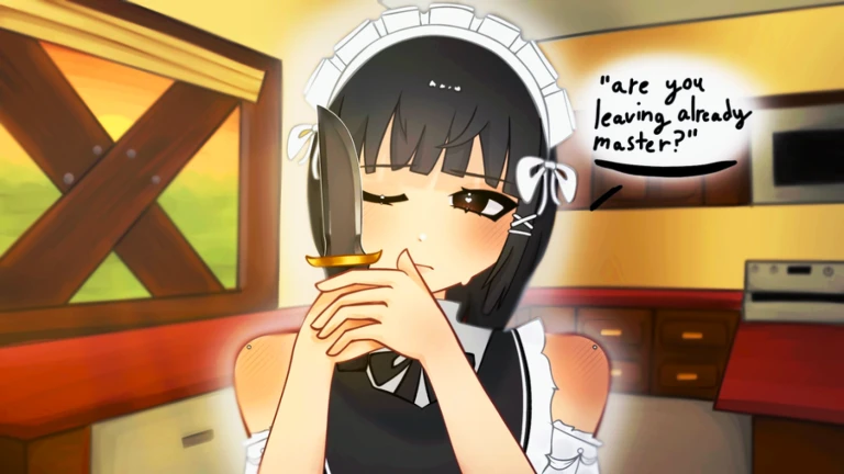 Convince the CRAZY maid to let you FREE [UPD 1.4] | Roblox Game - Rolimon's