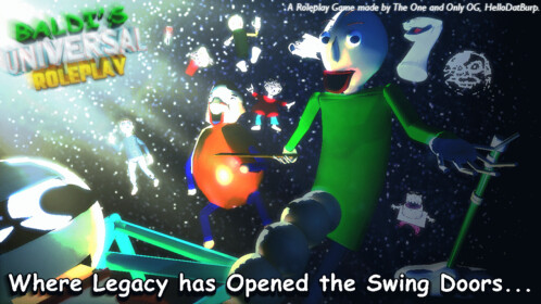 (JUEGO ANTIGUO) Baldi Basics Demostración Pública Rp - Roblox