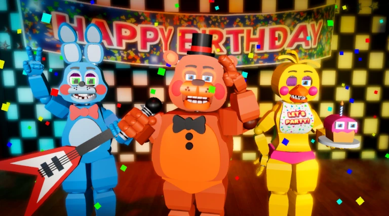 FNaF 2 RP: A Nova Pizza de Freddy Fazbear - Roblox