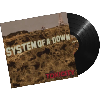 Toxicity - System of a Down Back Vinyl | Roblox Item - Rolimon's