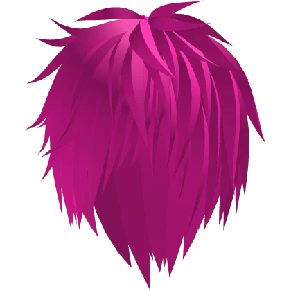 Fuchsia Spikey Emo Goth Scene Hair 5.0 [read bio] | Roblox Item - Rolimon's