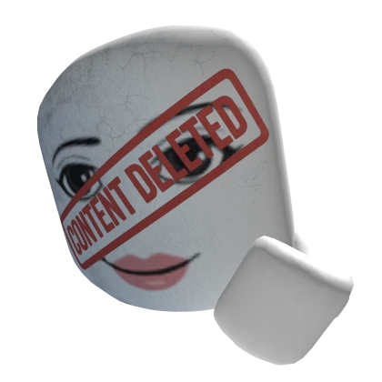 Deleted woman mask | Roblox Item - Rolimon's