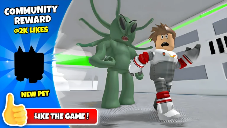 ESCAPE DA ÁREA 51 DO Sr. ALIEN! (CHRISTMAS OBBY) - Roblox