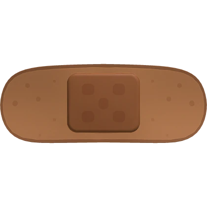 cute nose bandaid !! (brown) | Roblox Item - Rolimon's