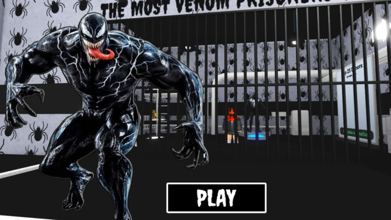 VENOM'S PRISÃO RUN! (Obby) - Roblox