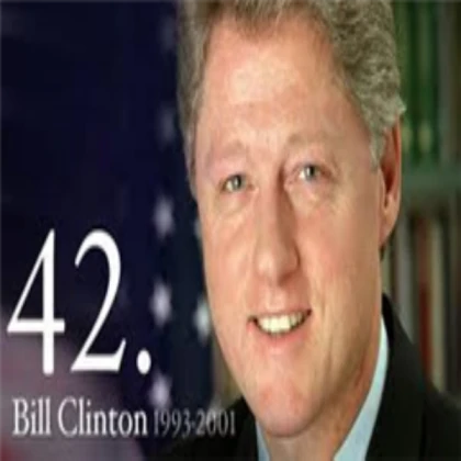 42nd President Bill Clinton