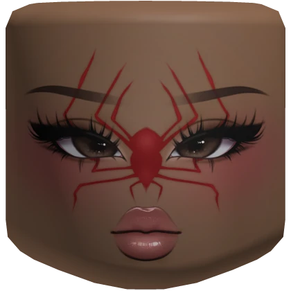 Baddie Red Spider Tattoo Makeup | Roblox Item - Rolimon's