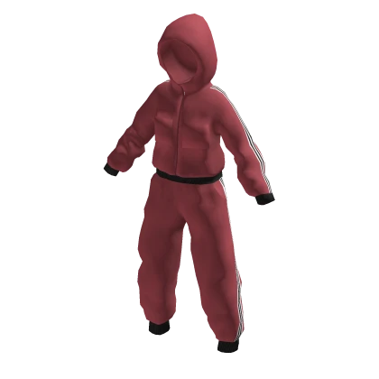 adidas Red Tracksuit With Hood | Roblox Item - Rolimon's