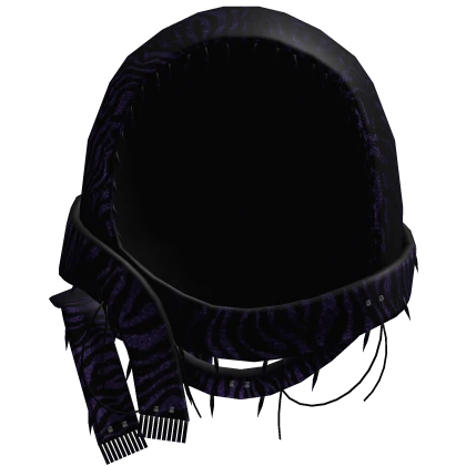 Purple Tiger Print Archive Rune Hood | Roblox Item - Rolimon's
