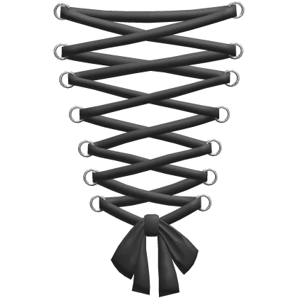 black corset doll back laces | Roblox Item - Rolimon's