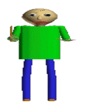 Baldi with his Broken Ruler