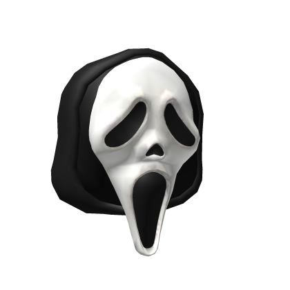 Screaming Ghostface Mask con capucha - Roblox