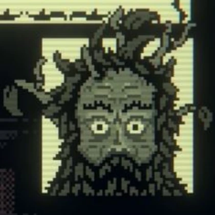 leshy face | Inscryption