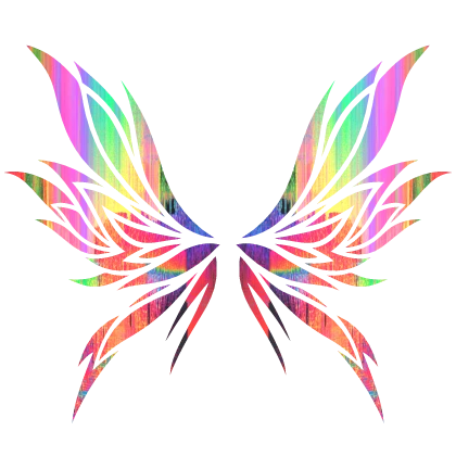 ⚡ Rainbow Glitch Gamer Wings 🌈 | Roblox Item - Rolimon's