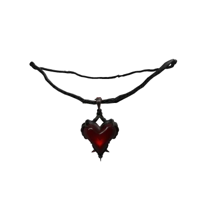 red heart necklace | Roblox Item - Rolimon's