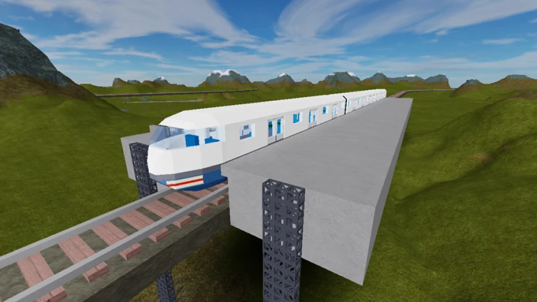 Tren y pistas - Roblox