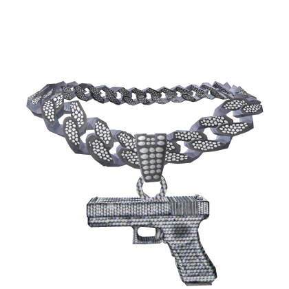 Buzlu Glock Zinciri - Erkek - Roblox