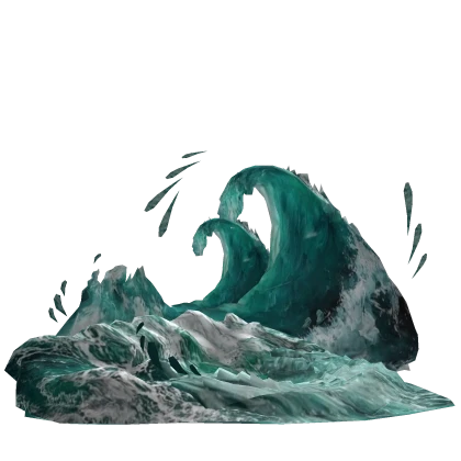 Ocean Waves In Green | Roblox Item - Rolimon's