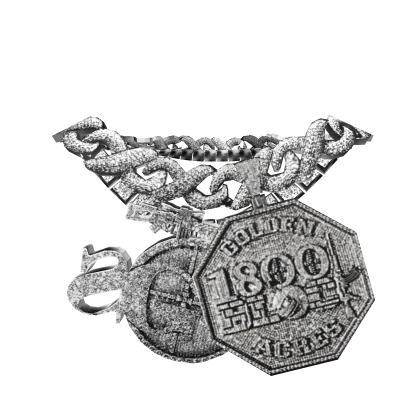 1.0 Kodak black Sniper gang chains stacked silver | Roblox Item - Rolimon's