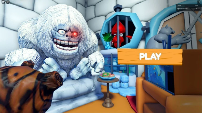 YETI'S ICE VILLAGE RUN! 流 (OBBY) - Roblox