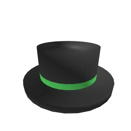 [🕒] Green Banded Top Hat | Roblox Item - Rolimon's