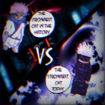 Gojo vs Sukuna cat