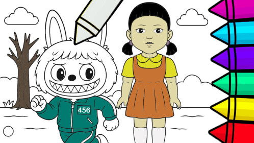 Labubu Coloring Game! - Roblox