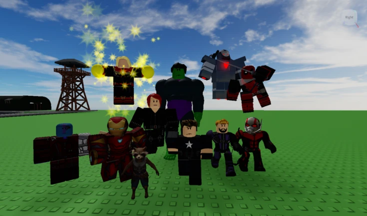 Vengadores: Guerra del Infinito {DEADPOOL} - Roblox
