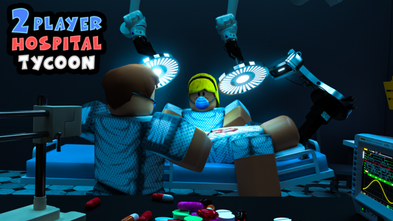 [ UPD] 2 Player Hospital Tycoon! - Roblox