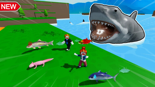 Obby mais tu es un poisson! [ROUCHE + PUFFERFISH] - Roblox