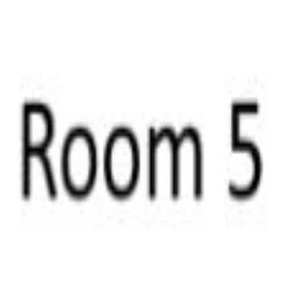 Room Five | Hotel Room Number Collection