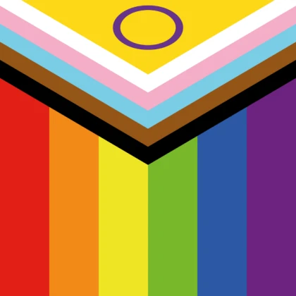 New Progress Pride Flag (vertical)