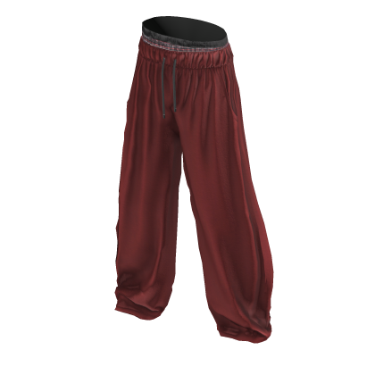 Red Baggy Joggers Roblox