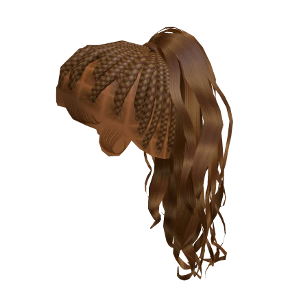 Ponytail Boho Braids [Brown] | Roblox Item - Rolimon's