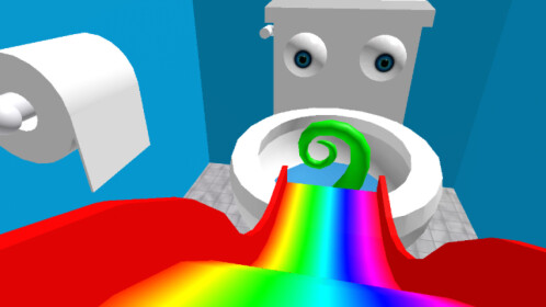 Parque de toboganes arcoíris Obby Oby Obey - Roblox