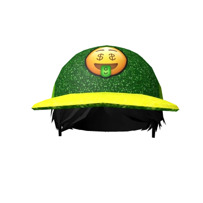 Limited Money Face Hat + Hair | Roblox Item - Rolimon's