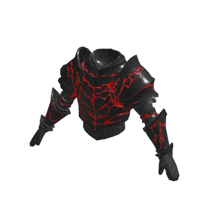 Ác áo giáp cơ thể mảng hiệp sĩ đỏ - Roblox