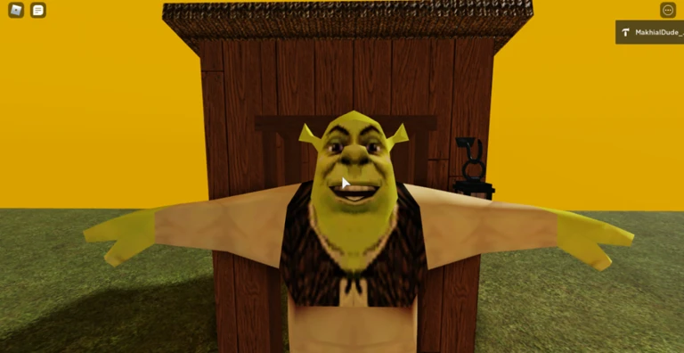 Shrek lo hizo - Roblox