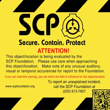Scp poster