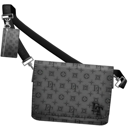 Grey DT Designer Crossbody Bag | Roblox Item - Rolimon's