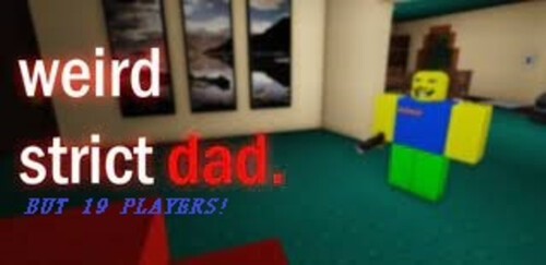 Papá estricto extraño PERO 2 JUGADORES - Roblox