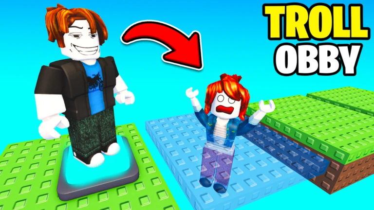 Troll Button Obby - Roblox