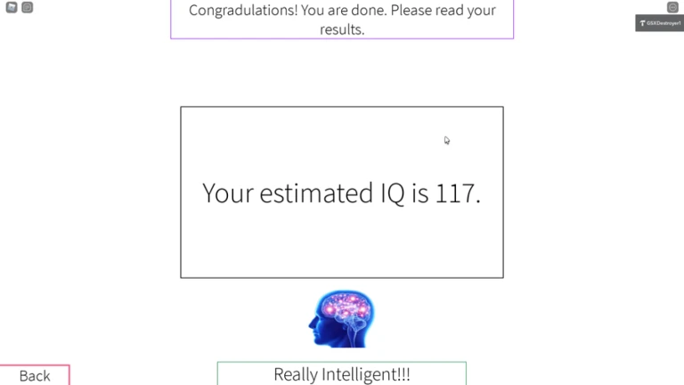 Prueba de IQ 易 [REAL] - Roblox