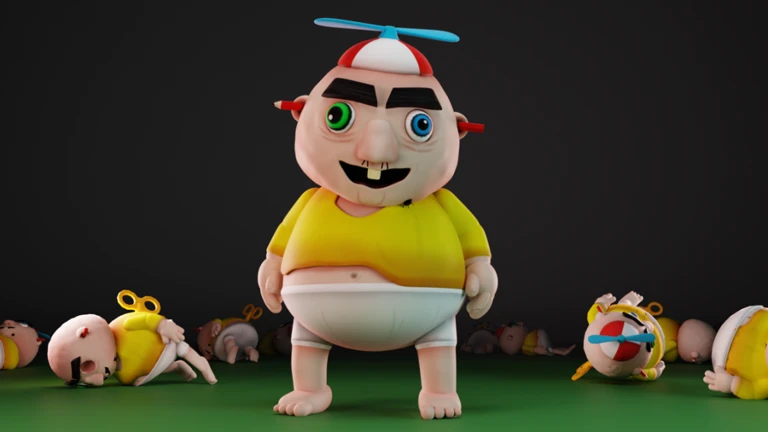 Bebê Roby Escape [Horror] - Roblox