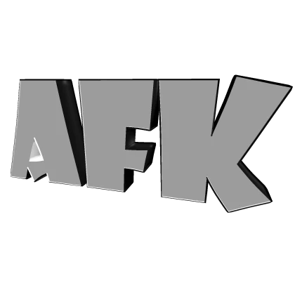 AFK Sign | Roblox Item - Rolimon's