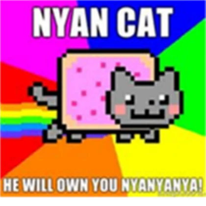 Epic Nyan Cat Decal