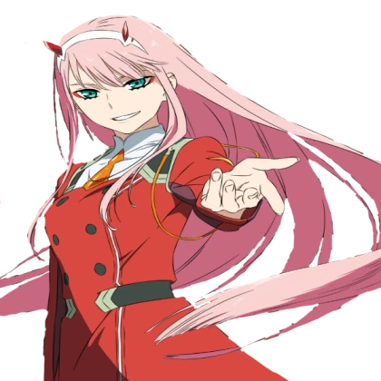 Zero two (transparent)