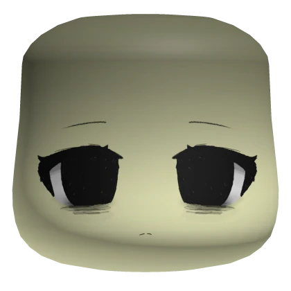 🖤 gloomy sad neutral eyes face mask cheeks | Roblox Item - Rolimon's