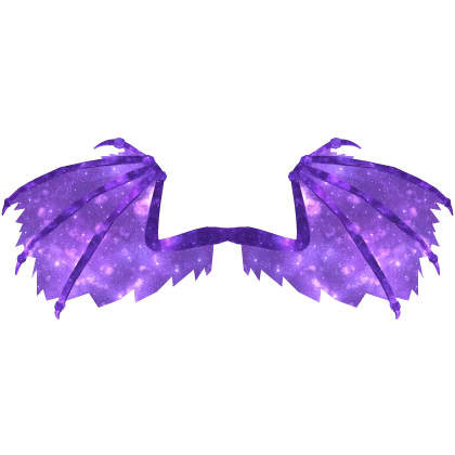 Purple Galaxy Wings | Roblox Item - Rolimon's